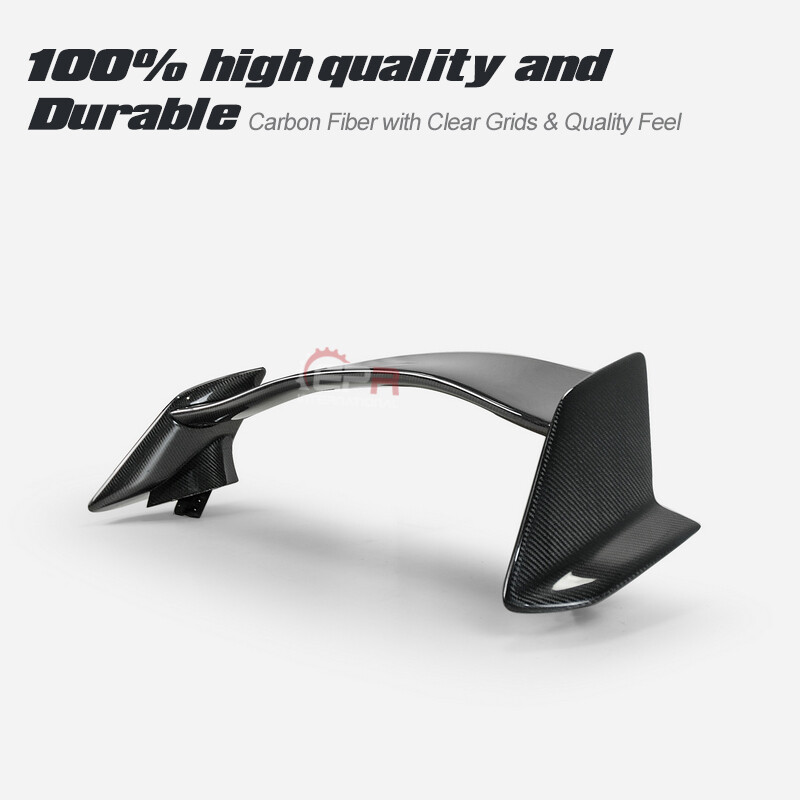 For Honda 15-17 Civic Ty-R FK2 Hatchback Carbon Fiber OE Rear Spoiler ...