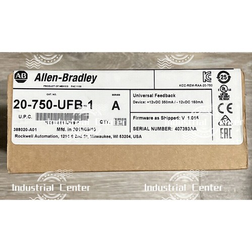 20-750-UFB-1 AB PowerFlex 750 Univ Fdbk Option module SPOT GOODS Brand ...