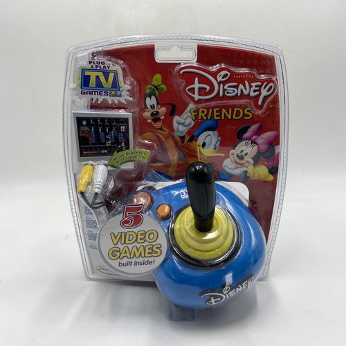 DISNEY Friends Plug & Play TV Game Key Ready 2006 Jakks Pacific Video ...
