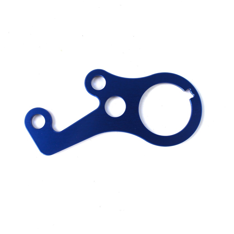 2005-2019 DRZ400SM Blue Triple Tree Clamps Steering Stem Riser Mount ...