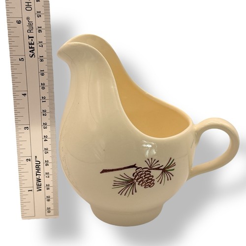 Vintage Stetson Marcrest Misty Pine Cone Creamer 1950s Made In USA | eBay