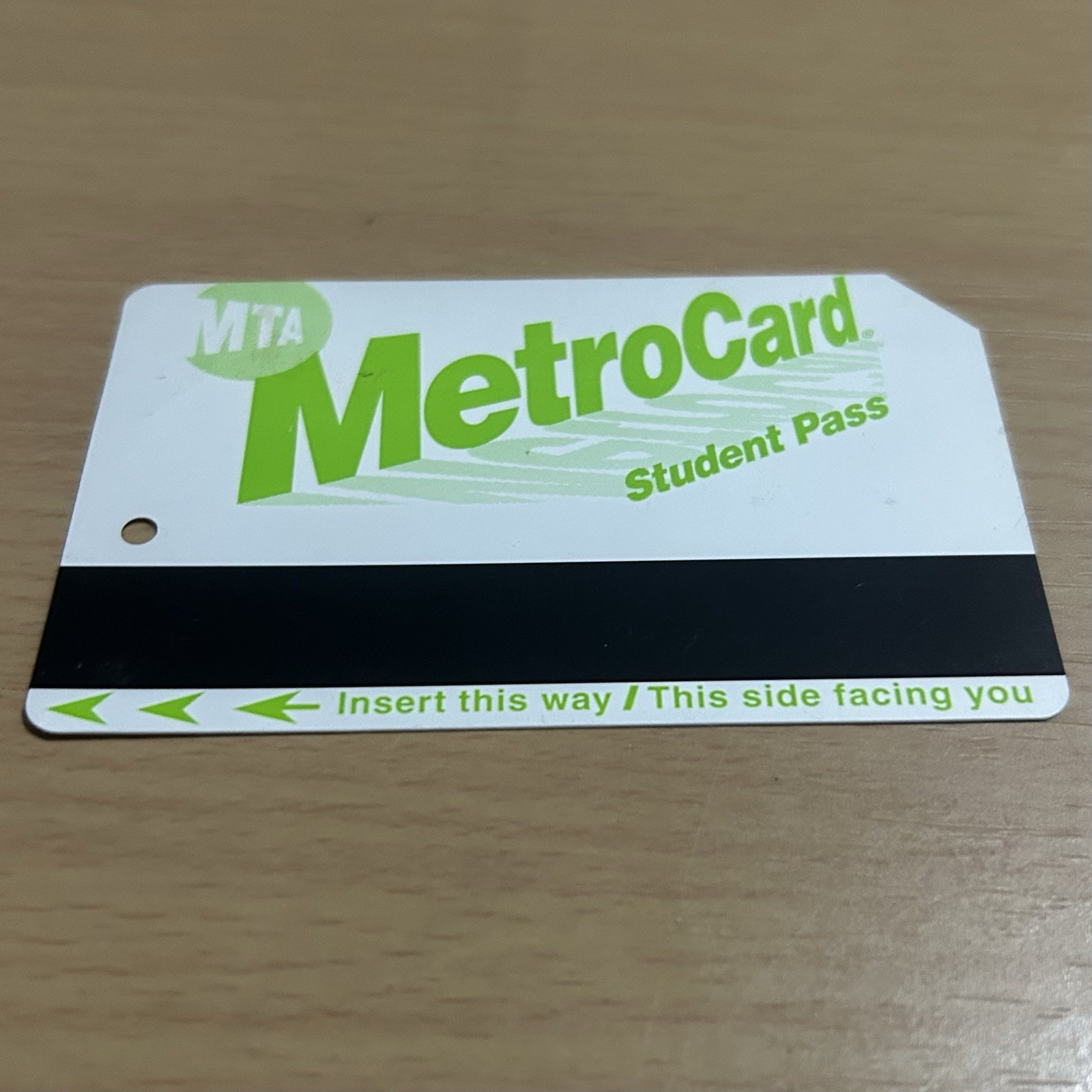 MTA’s Iconic MetroCard (Student 2 trip, Used) - NYC Transit ...
