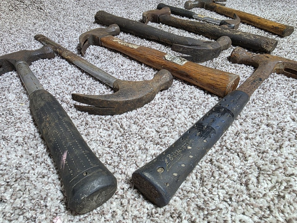 8 Pack Used Hammers, Includes 1 Estwing | eBay