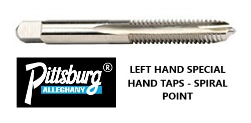 3/16-32 HSS L.H. SPECIAL HAND SPIRAL POINT TAP GH2 -PITTSBURG ITEM NO ...