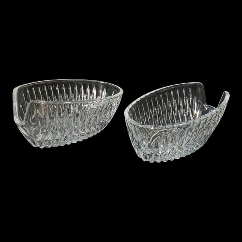 Princess House Royal Highlights Crystal Spoon Silverware Rest 1980s VTG ...