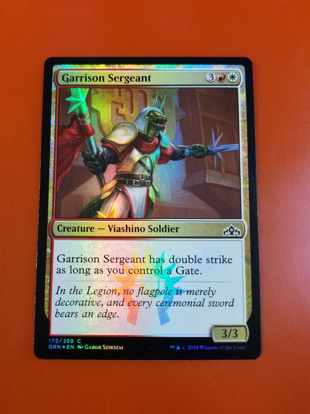 1x Garrison Sergeant | FOIL | Guilds of Ravnica | MTG Magic Cards | eBay