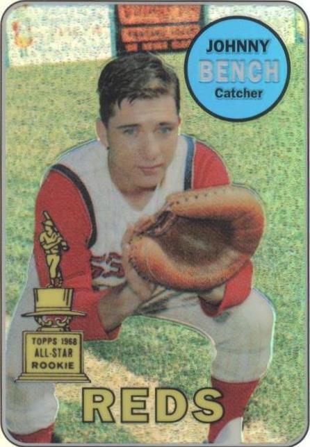 2005 Topps Rookie Cup - Reprints Johnny Bench #18 Chrome Refractor /15 ...