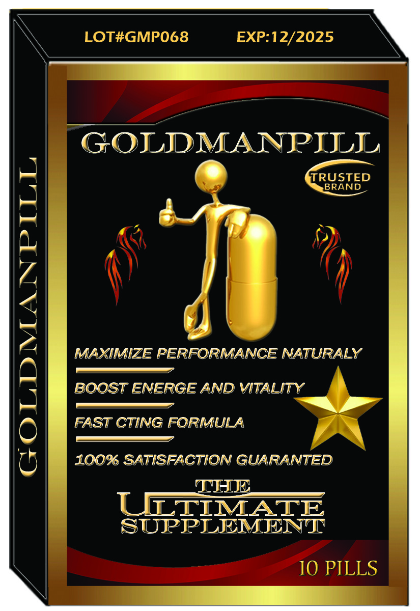 Go Goldman, Natural Male Enhancement Pill GUARANTEED POWERFUL ERECTION ...