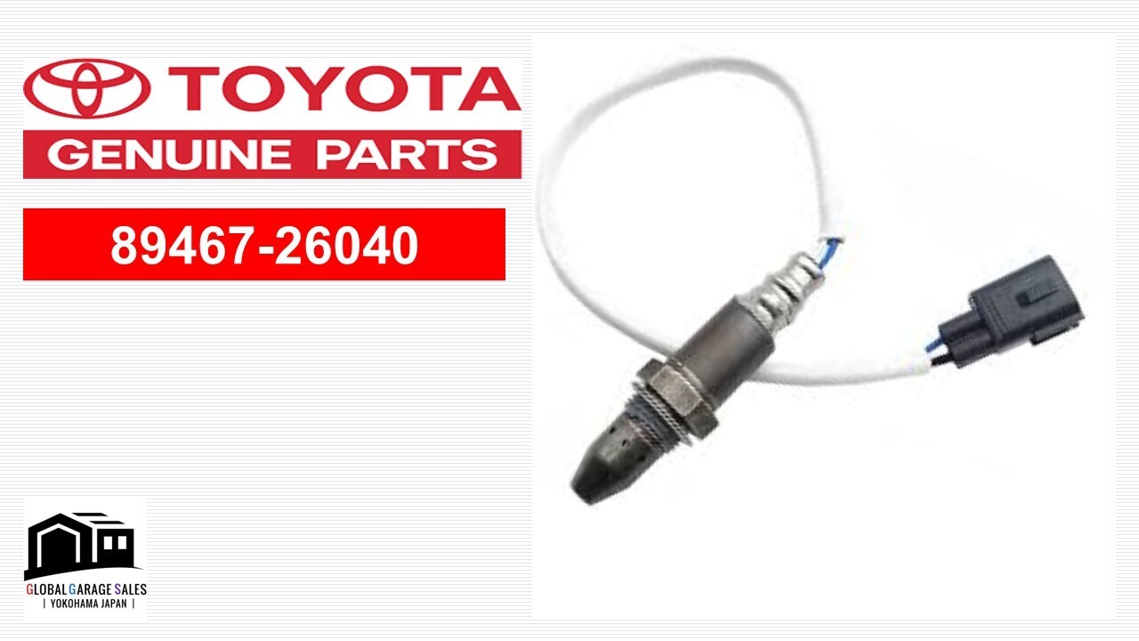 Toyota OEM 89467-26040 SENSOR, AIR FUEL RATIO | eBay