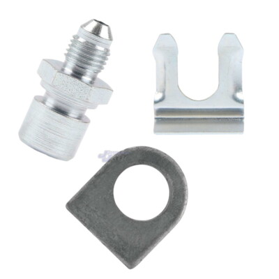 Brake Fitting Adapter Kit 3/16 Line to - 3 AN | eBay
