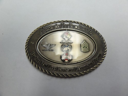 CHALLENGE COIN FORT LEE GARRISON COMMAND TEAM IMCOM HUGE PIVOTING ...