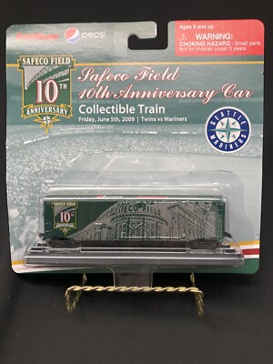 Safeco Field 10th Anniversary Seattle Mariners Vs. Twins Box Car | eBay