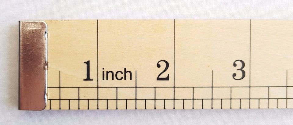 Jakar Wooden Rule 1 Meter Yard Stick School Office Tailors Ruler 1M ...