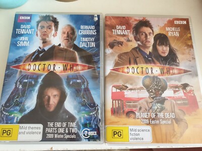Doctor Who dvds The End of Time and Planet of the Dead 2009 Easter Special | eBay