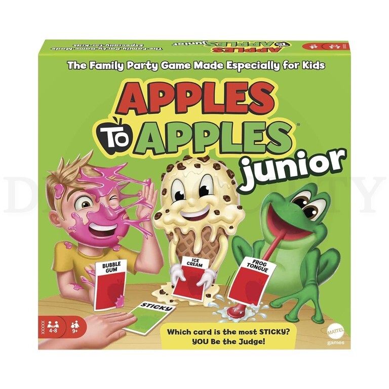 Mattel Games Apples to Apples Junior the Game of Crazy Comparisons! 27084645224| eBay