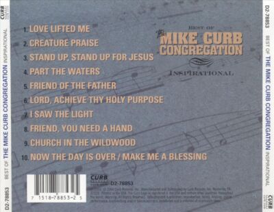 MIKE CURB CONGREGATION BEST OF THE MIKE CURB CONGREGATION ...