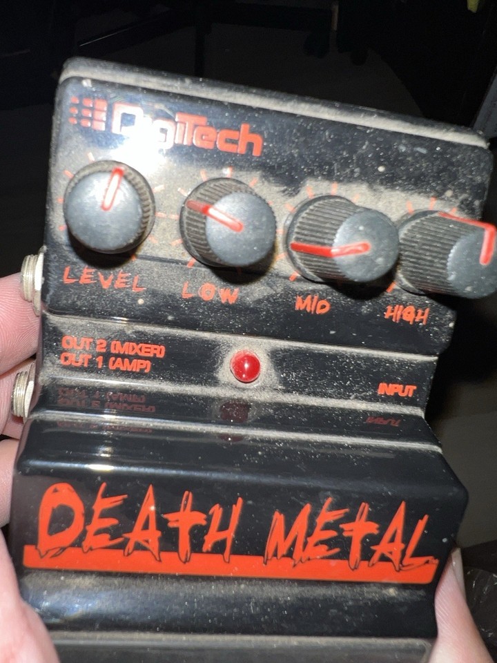 DIGITECH DEATH METAL PEDAL | eBay