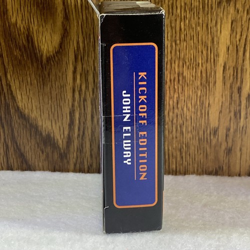 Vintage 1998 NFL Topps Action Flats John Elway Denver Broncos Kickoff ...