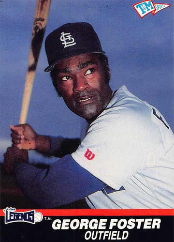 George Foster 1989 T&M Senior League 36 Baseball Card | eBay