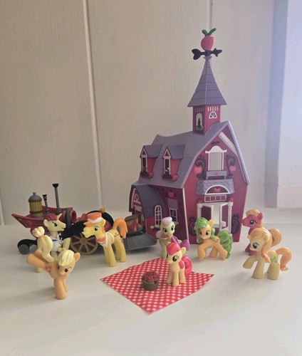 My Little Pony Friendship Is Magic Sweet Apple Acres Barn Playset With ...