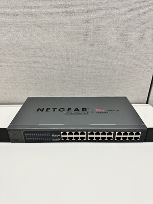 Netgear JGS524Ev2 ProSafe Plus 24-Port Gigabit Managed Ethernet Switch ...