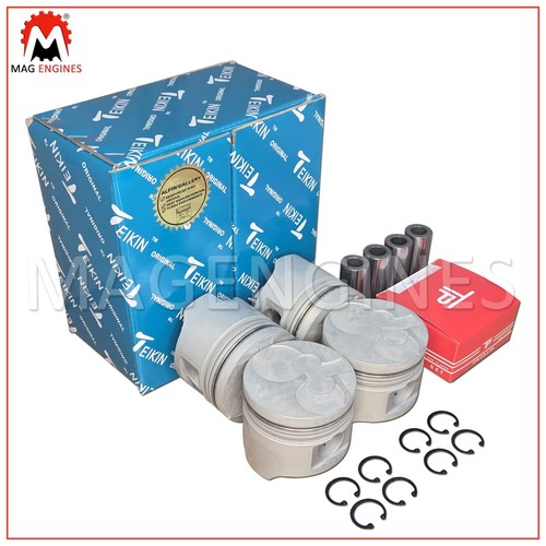PISTON & RING SET TOYOTA 2L-T NEW HILUX HIACE FOR 2.4 LTR DIESEL 1998 ...