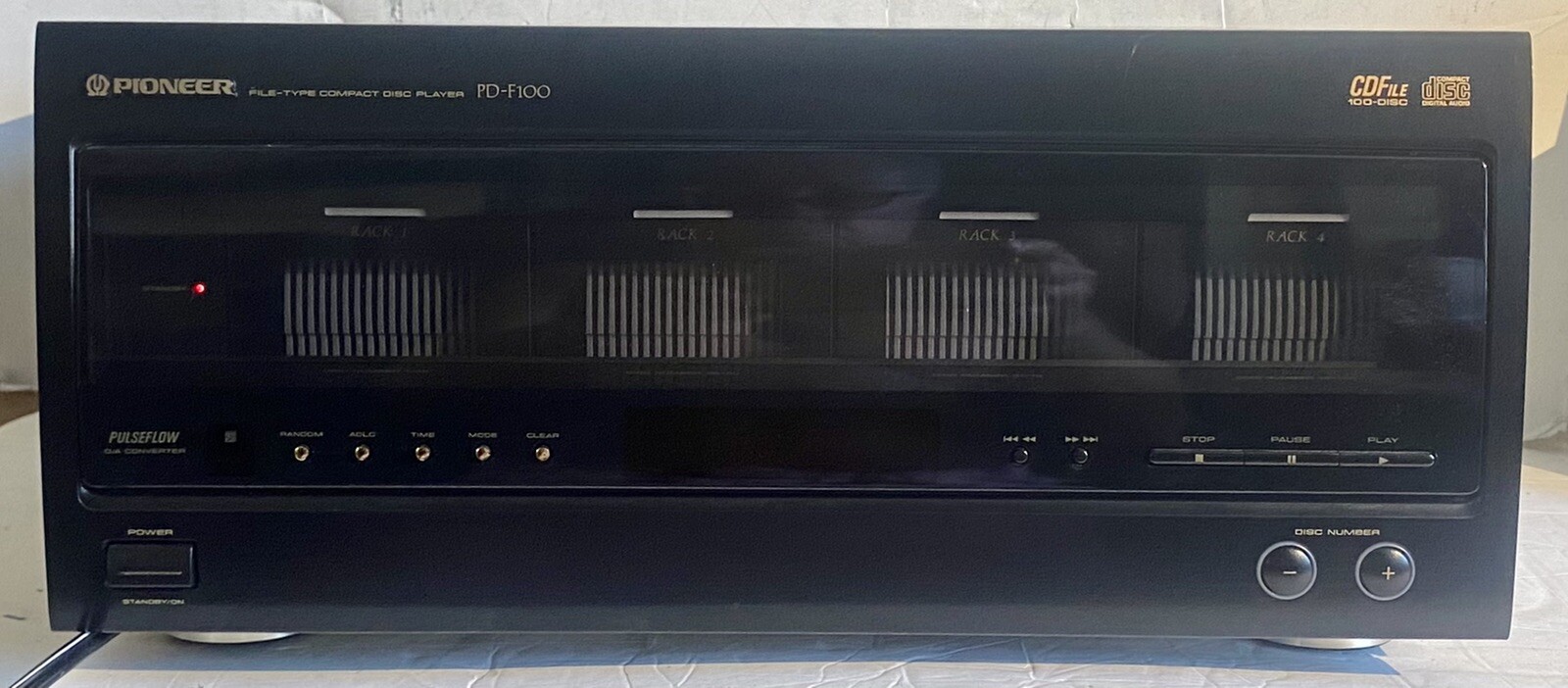 Vintage PIONEER PD-F100 CD Changer 100 Disc Jukebox, No Remote ...