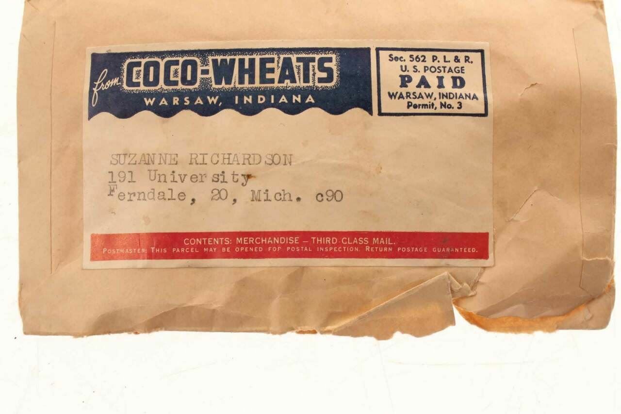 Rare Vintage 1940's Coco Wheats Cereal Premium Pack Of Prizes | eBay