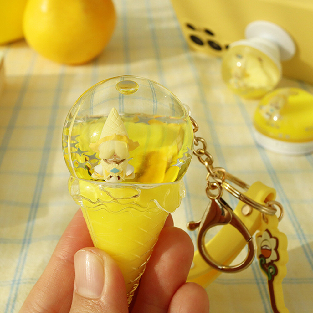 Cookie Run Kingdom Water Ball Keychain Grip Holder Sea Fairy Pure ...