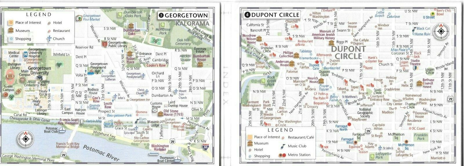 PopOut Maps Ser.: Washington DC PopOut Map by PopOut Maps Staff (2018 ...