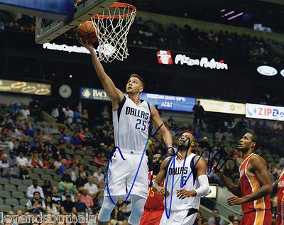 Chandler Parsons Dallas Mavericks Autographed 8x10 Photo LOM COA ...