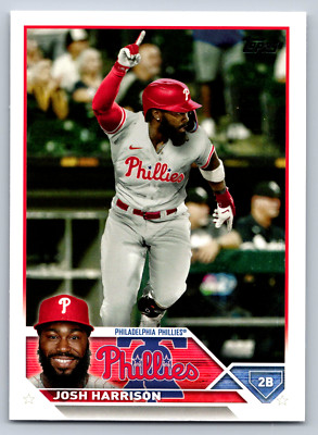 2023 Topps #504 Josh Harrison Philadelphia Phillies Baseball Card | eBay