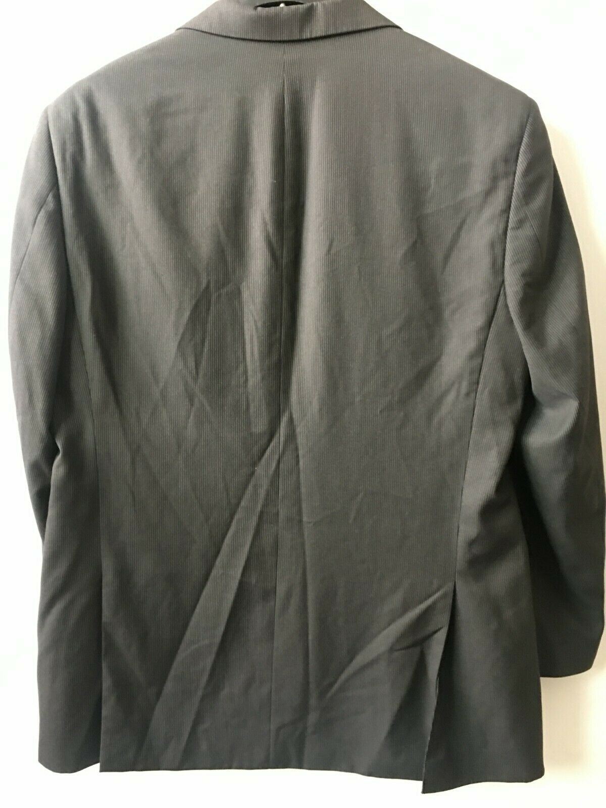 Angelo Rossi Men's Regular SUIT JACKET BLACK Chest 42… - Gem