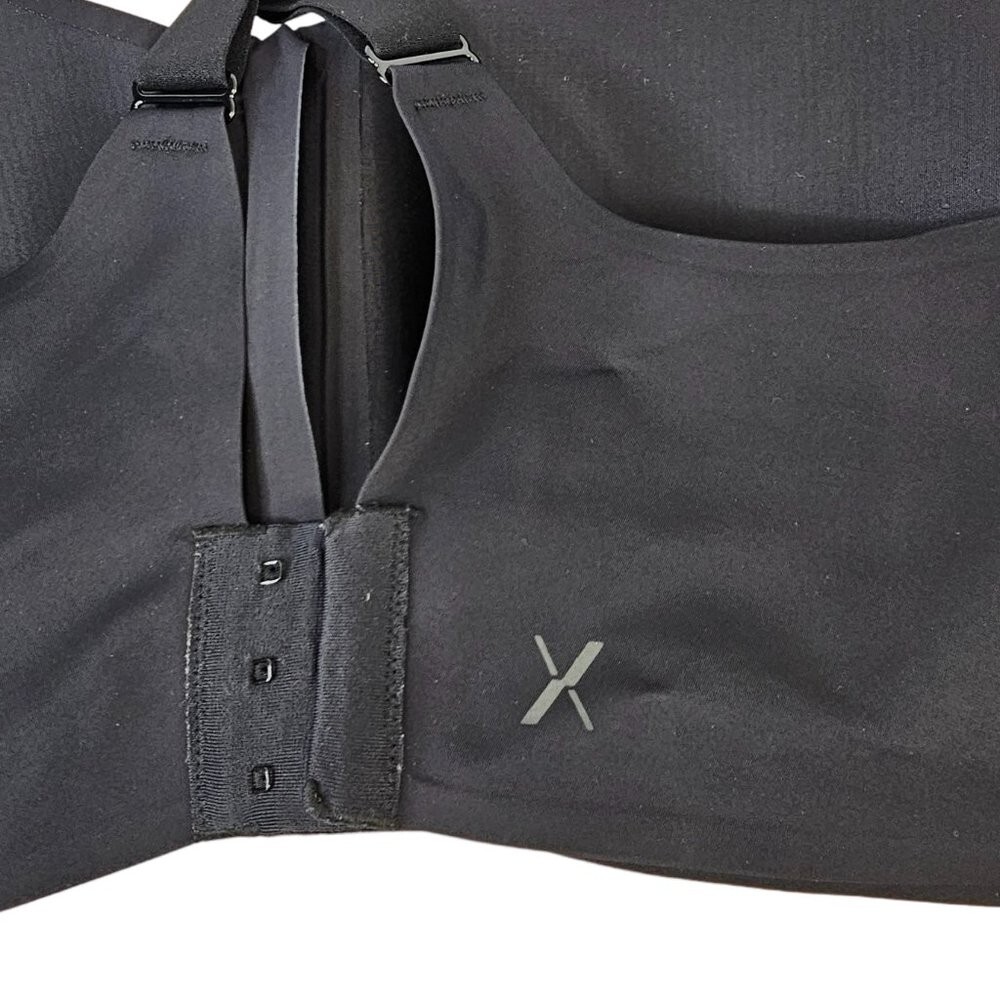 Knix Catalyst Zip Front Sports Bra Black Size 8 / 40 … - Gem