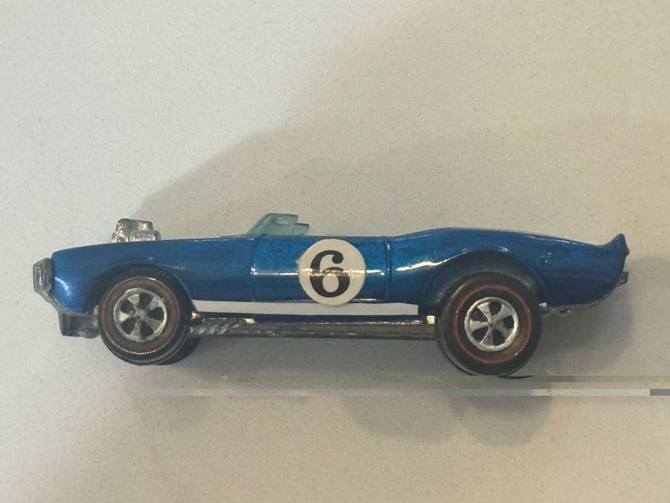 Hot Wheels Redline Light My Firebird 1969 Blue, Blue Interior Hong Kong ...