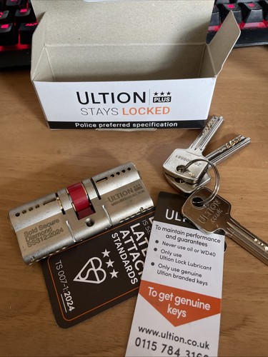 Ultion Diamond 3-Star Plus Lock 35/35 + 3 keys | eBay UK