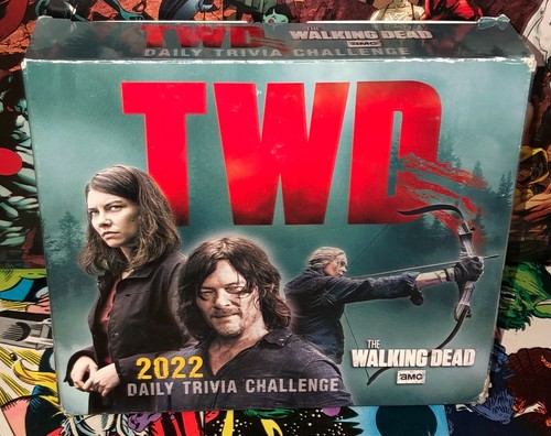 TWD THE WALKING DEAD 2022 Daily Box Desk Calendar | eBay