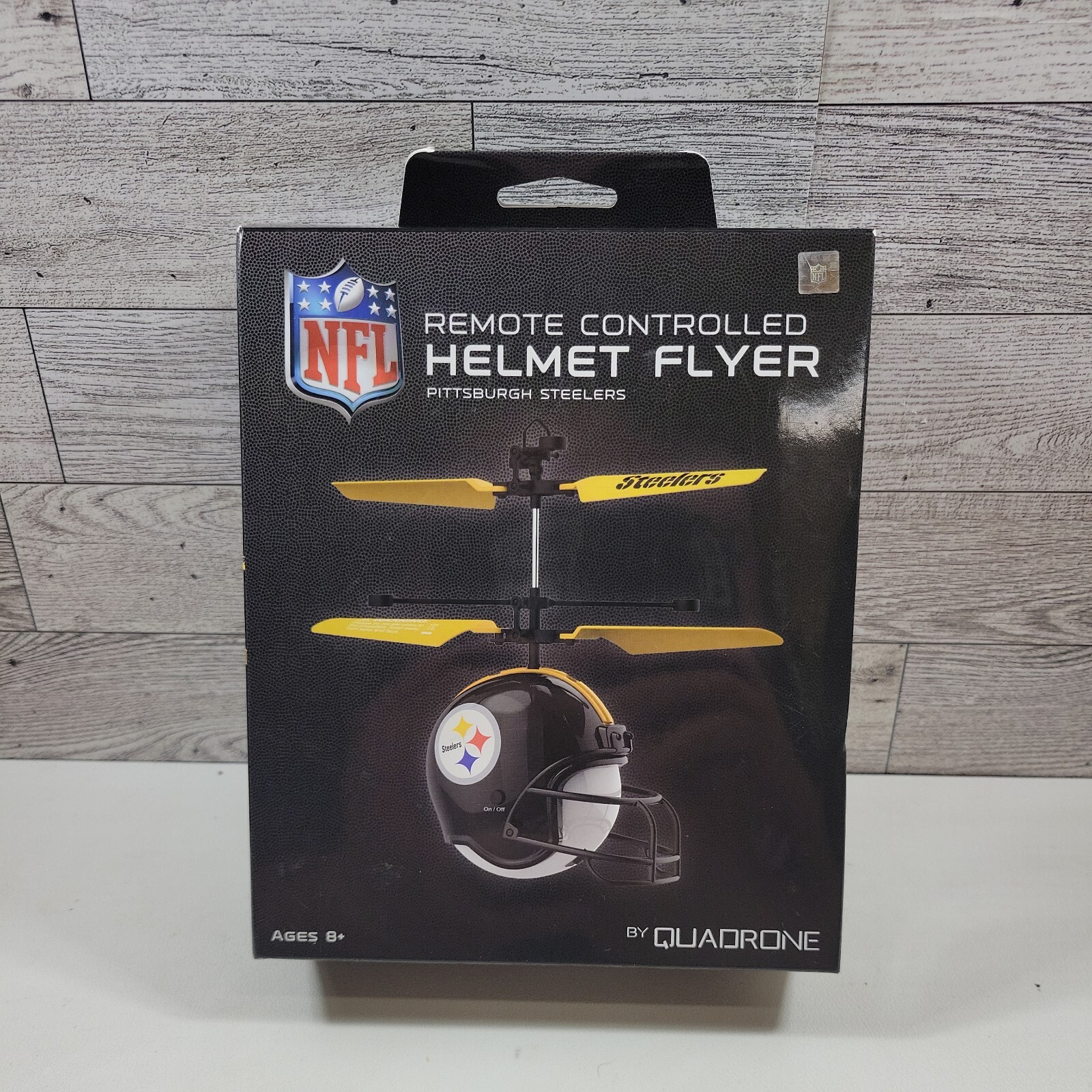 NFL Remote Controlled Helmet Flyer Pittsburgh Steelers By Quadrone Open ...