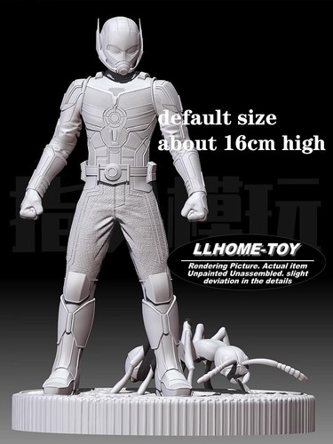 Anime movie Ant-Man Wear armor battle stand Resin 3D Print GK Kit ...