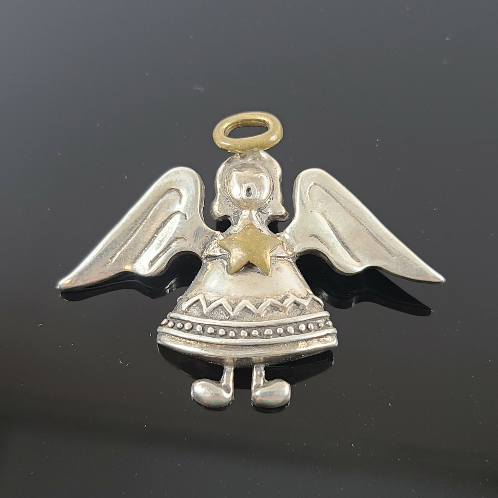 VINTAGE CAROL HENRY DESIGNS STERLING SILVER 925 ANGEL… - Gem
