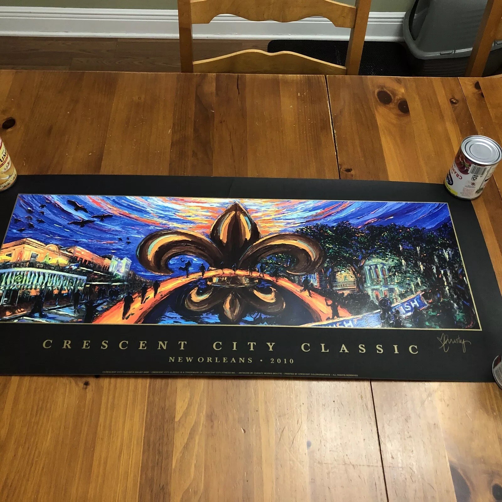 2010 Crescent City Classic poster 23/2000 New Orleans 17 x 34 | eBay