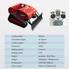Intelligent Electric Remote Control Track Lawn Mower with Free Snow ...
