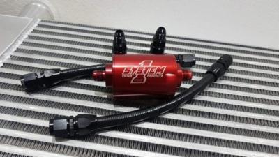 SYSTEMS 1 MITSUBISHI EVO X/RALLIART INLINE FUEL FILTER KIT *DIY* | eBay