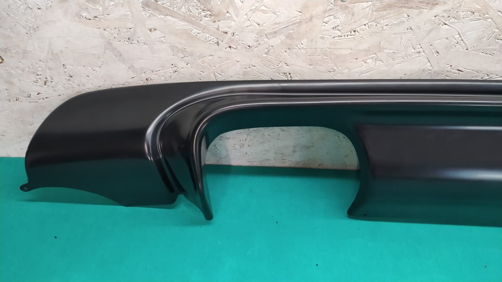BMW E46 mtech 2 rear diffuser lip spoiler csl style fits 2dr 4dr abs ...