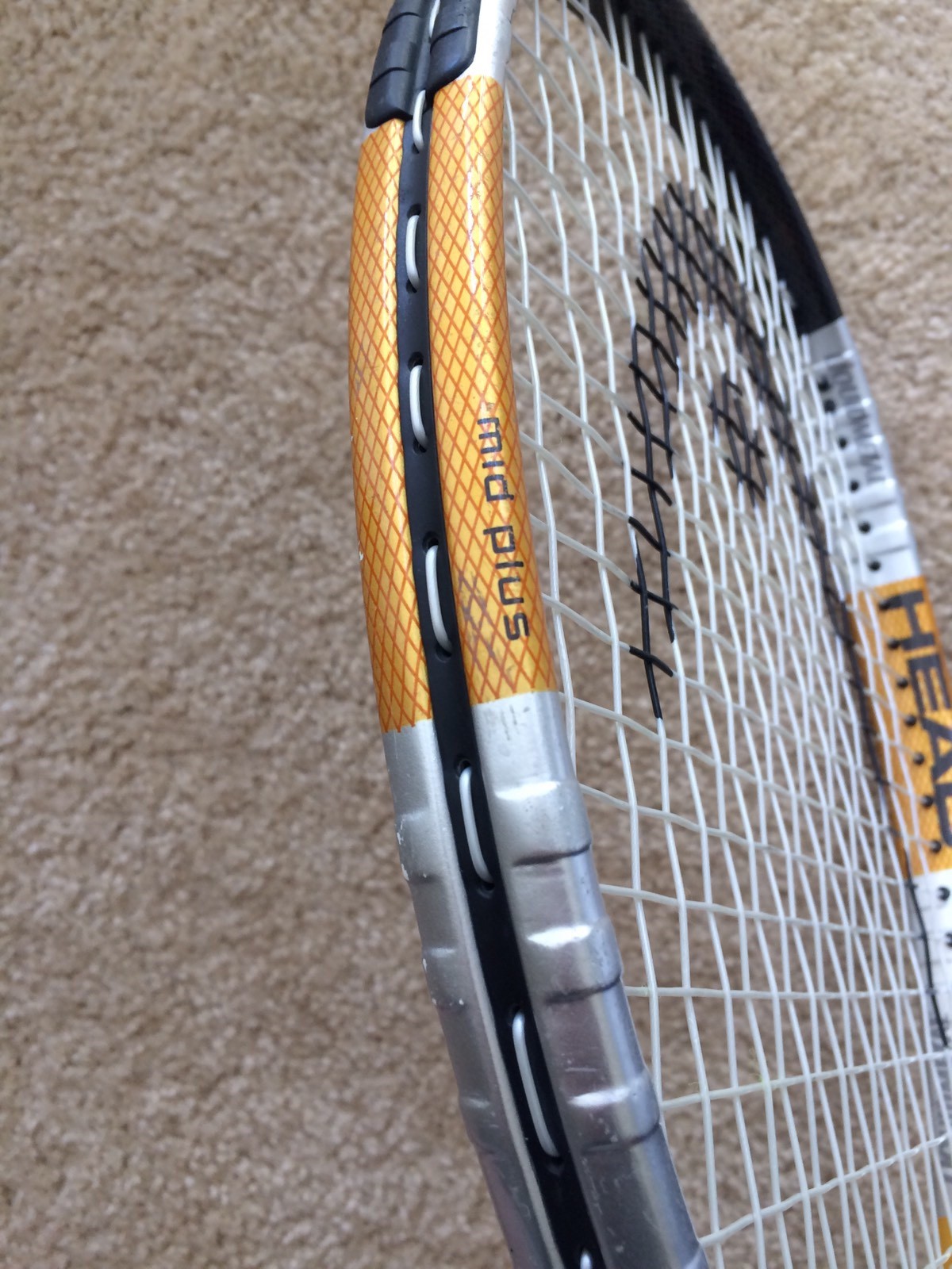 Head Liquidmetal Instinct Jr Mid Plus Tennis Racquet + HC | eBay