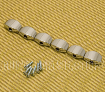 TK-PING-C (6) Fender Ping Chrome Mini Guitar Tuner Buttons for Strat ...