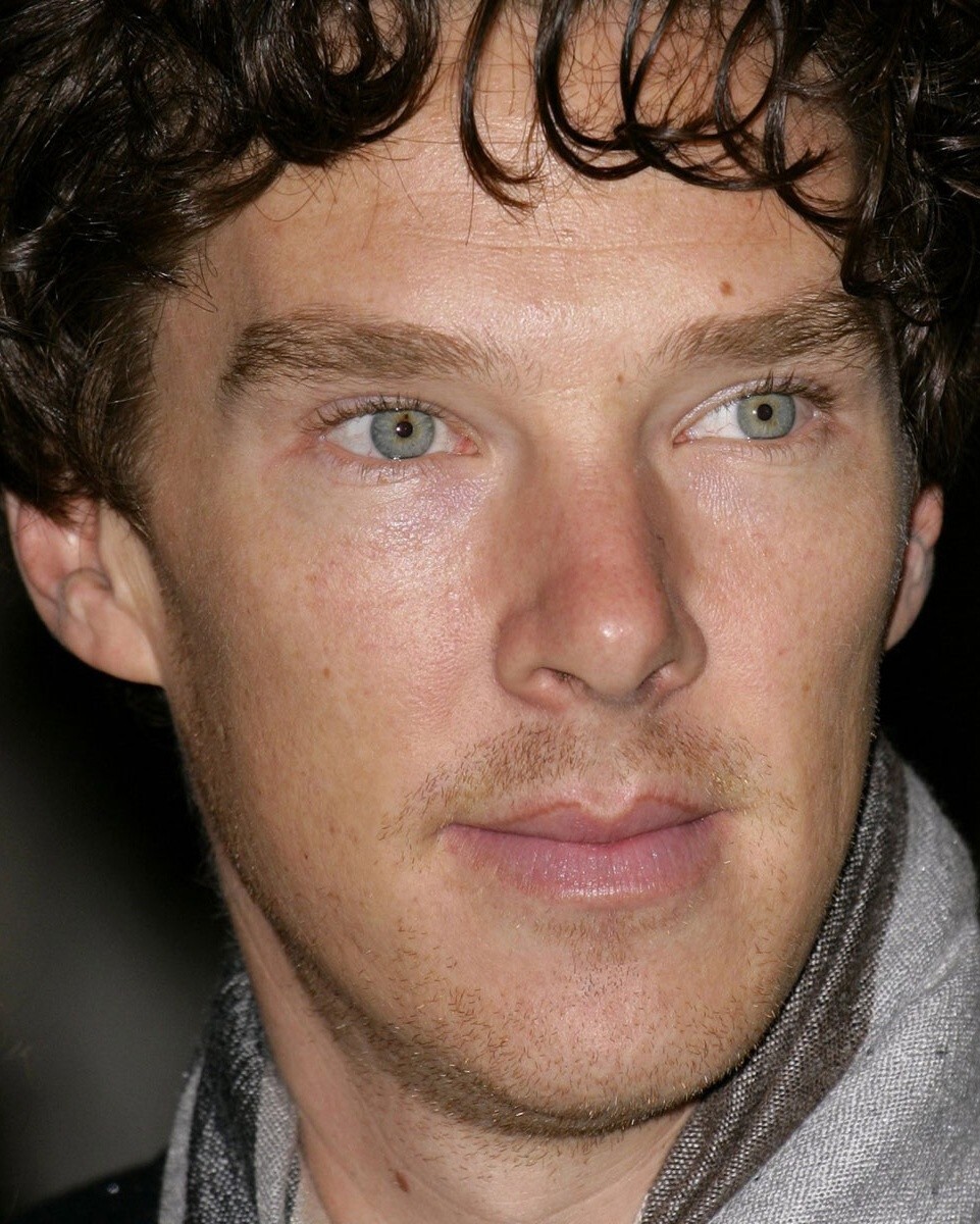 Benedict Cumberbatch Eyes Close Up