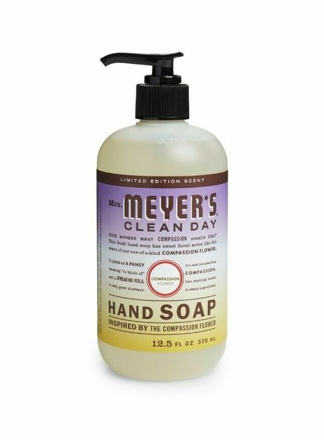 Mrs. Meyer’s Clean Day Compassion Flower Hand Soap Fast for sale online ...