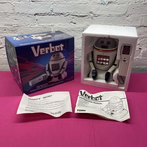 VINTAGE TOMY CORP. 1985 VERBOT ROBOT INSTRUCTIONS 5401 NOS | eBay