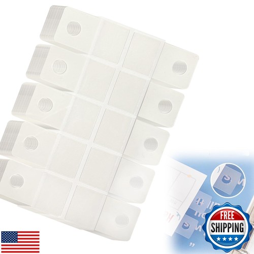 200pcs Sturdy Ring Binder Stickers Clear Hole Reinforcement Stickers ...